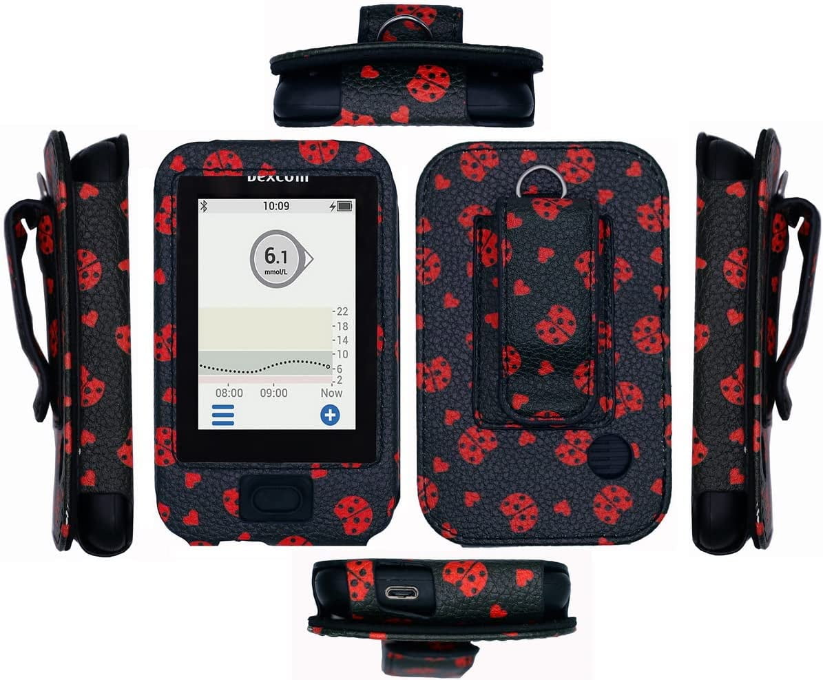 Premium Fitted Leather Case with Screen Protector, Belt Clip,Carabiner ...