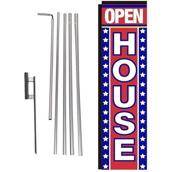 Open House Feather Flag