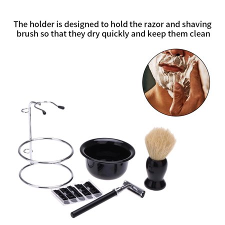 Manual Shaver Set Men Shaving Grooming Care Tool Kit Tools Travel ...