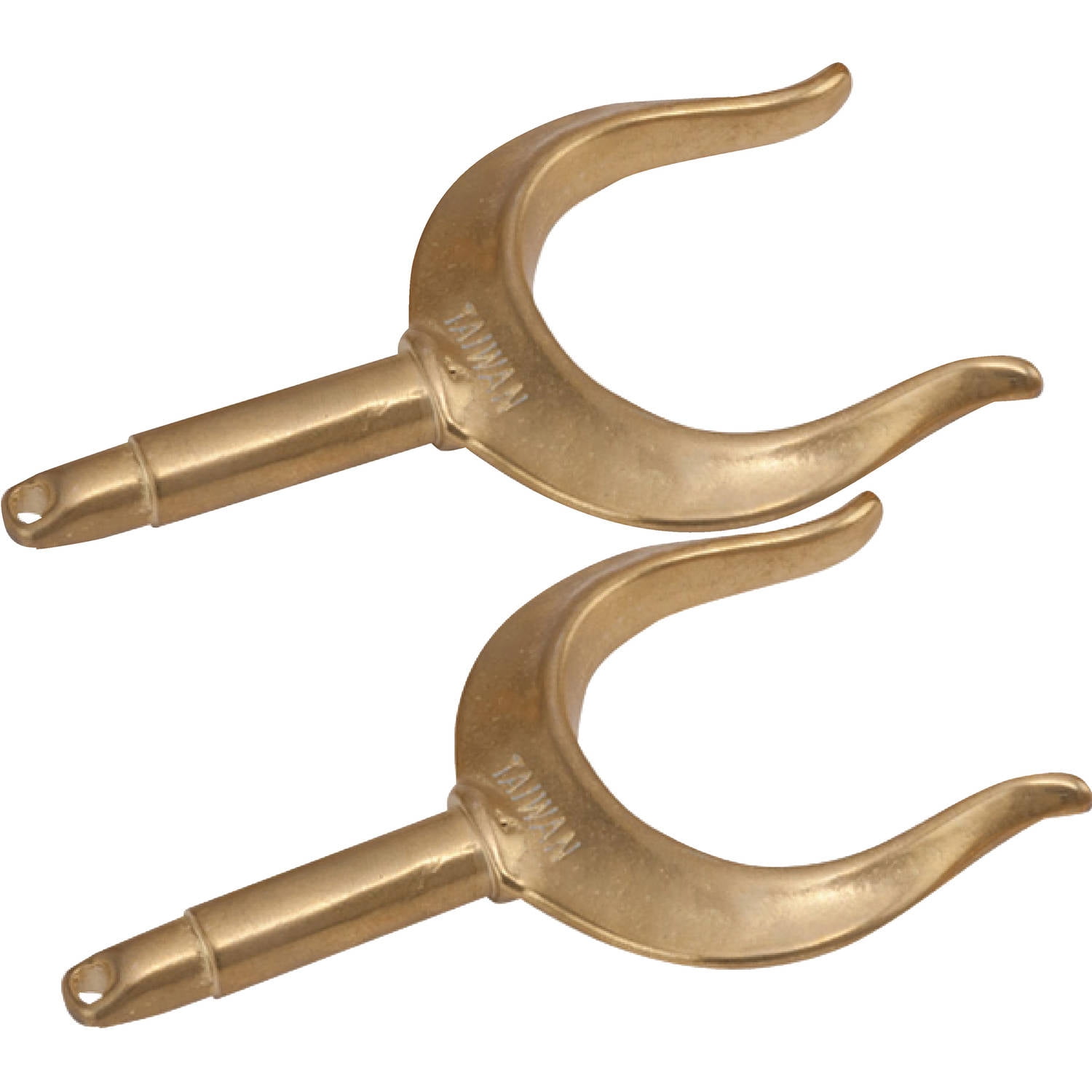 SeaDog 2 Brass Round Horn Oarlocks - Walmart.com