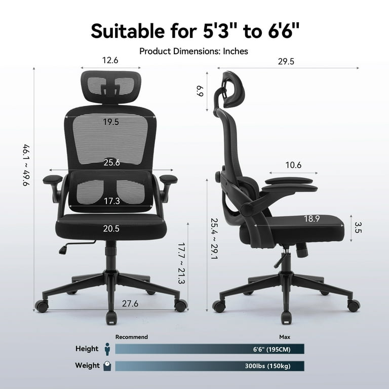 SIHOO Ergonomic M102C Chair, Wide Seat, Adjustable Armrest SIHOO Ergonomic M102C Chair, Wide Seat, Adjustable Armrest