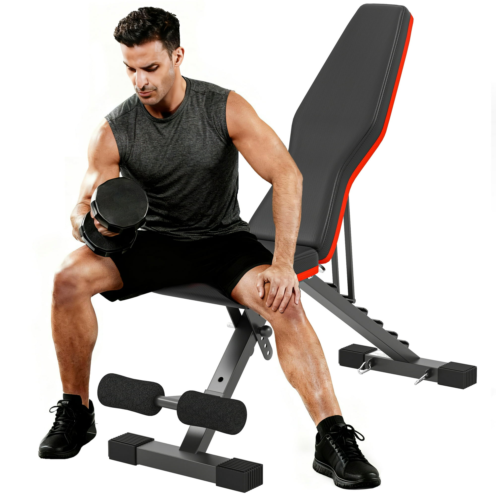 Click here for Soozier Adjustable Workout Bench With Leg Extensio... prices