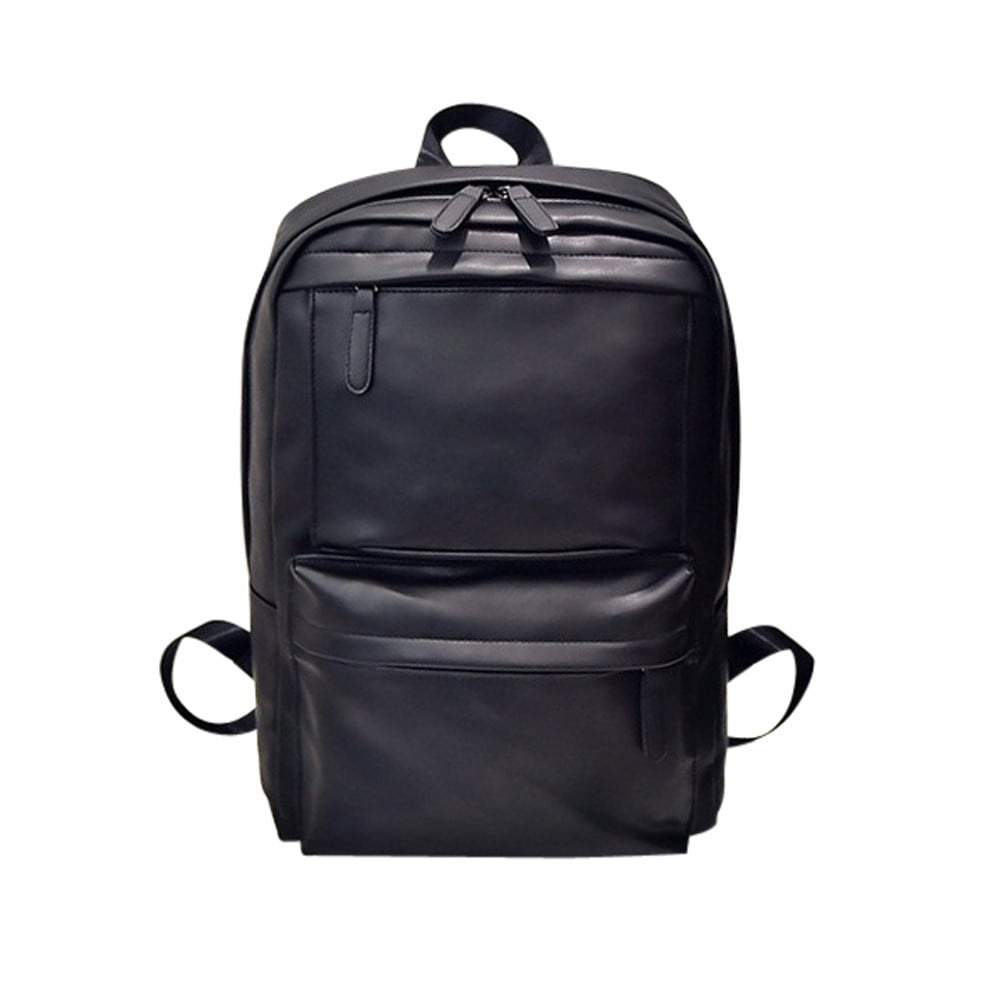 Click here for Yangzheee Mens Womens Leather Backpack Laptop Satc... prices