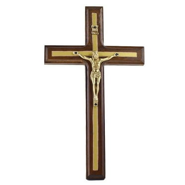 Ebros Small Crux Ansata Egyptian Golden Ankh Wall Decor Figurine 7.25 ...