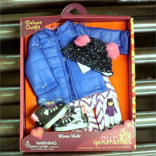 Our Generation Winter Walk Deluxe Outfit - Walmart.com