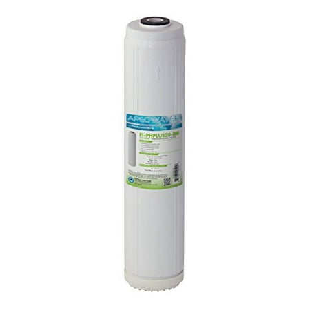 APEC 20" Whole House Alkaline Calcium Mineral Replacement Water Filter ...