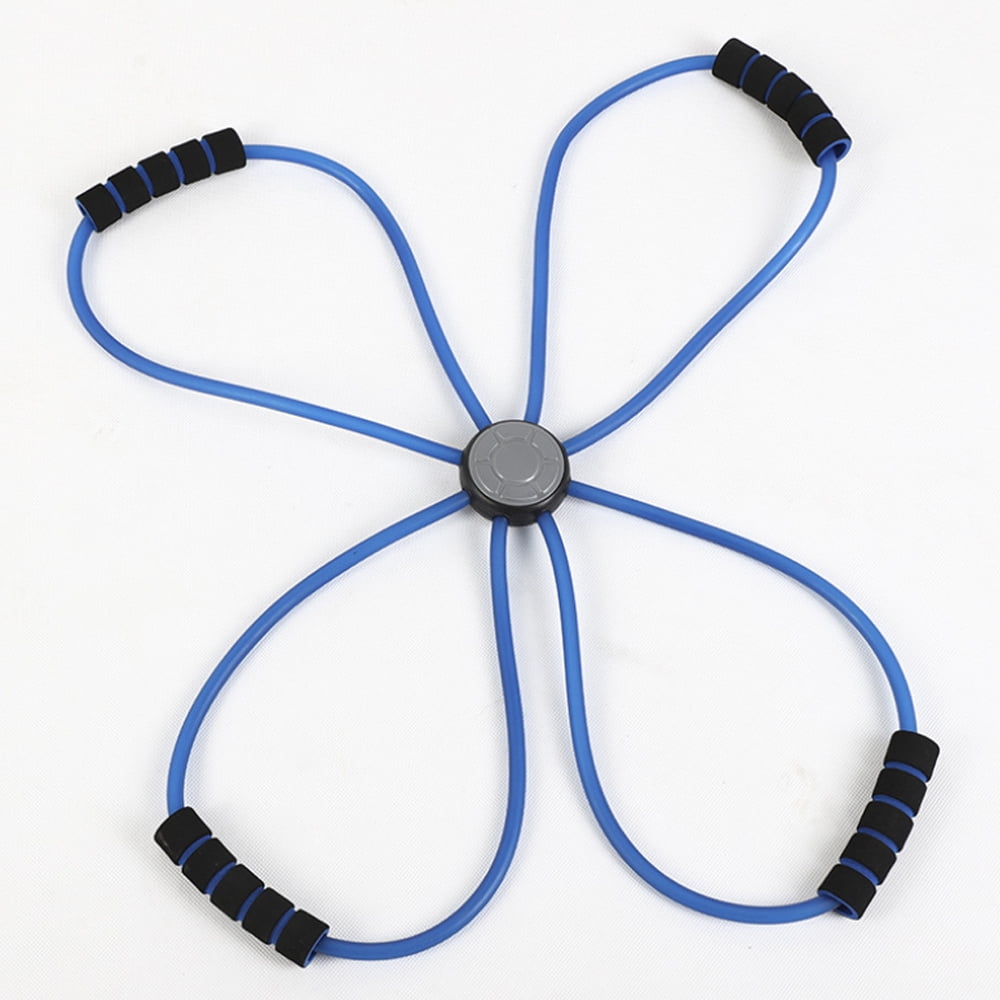 Cross Tensioner Open Shoulder Arm Elastic Rope Home Training Back Chest ...