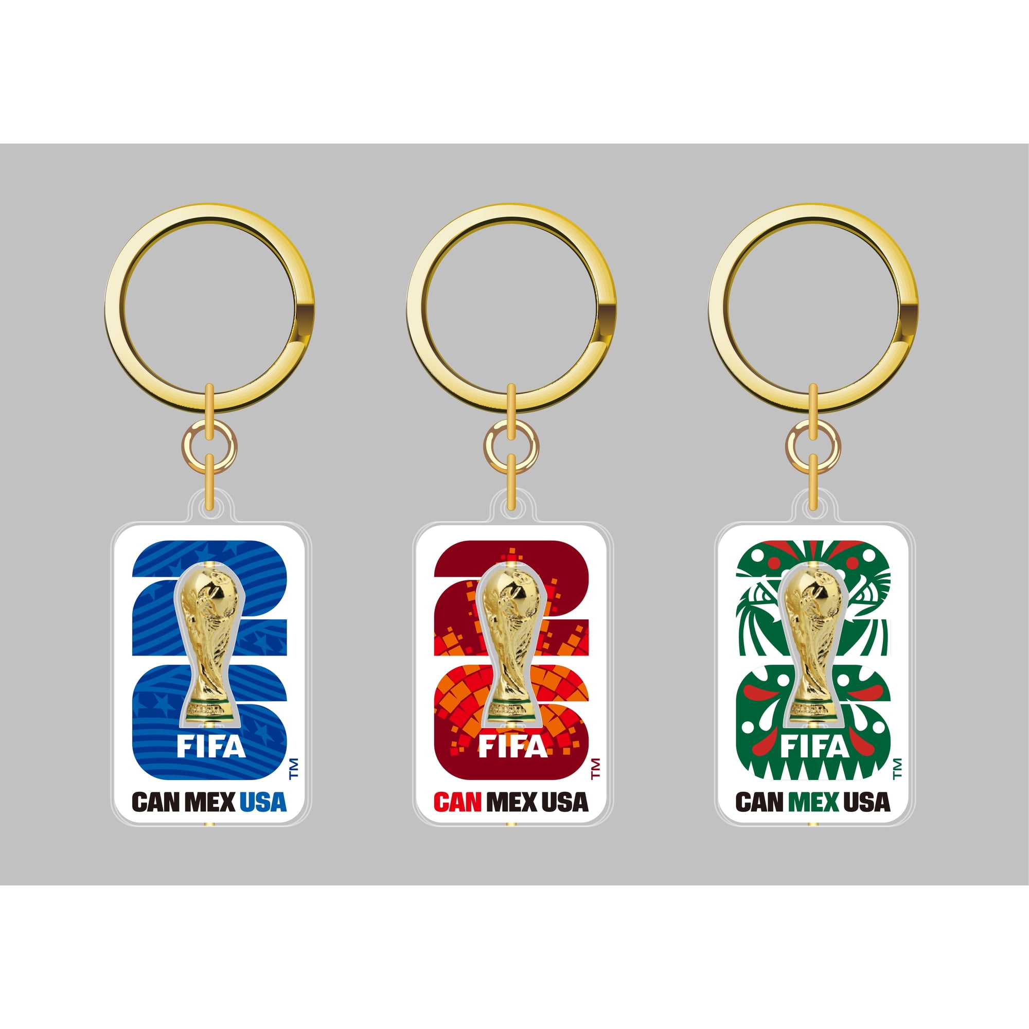 Click here for Inglasco Fifa 2026 3d Keychain Rotating Trophy Hou... prices