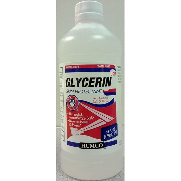 Humco, Moisturizing Liquid Glycerin USP, 16 fl. oz. - Walmart.com