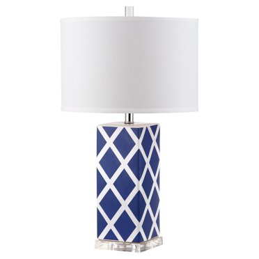 Safavieh Hanron 26 in. Coastal Table Lamp, Blue - Walmart.com