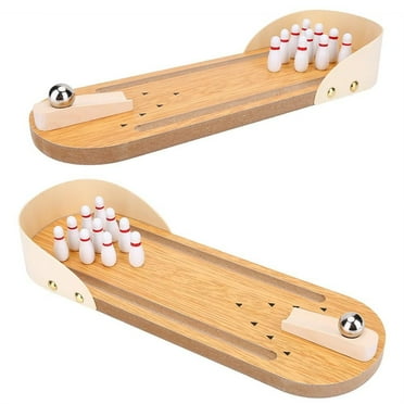 Casewin Mini Bowling Game Bowling Toys Mini Bowling Game Set Tabletop ...