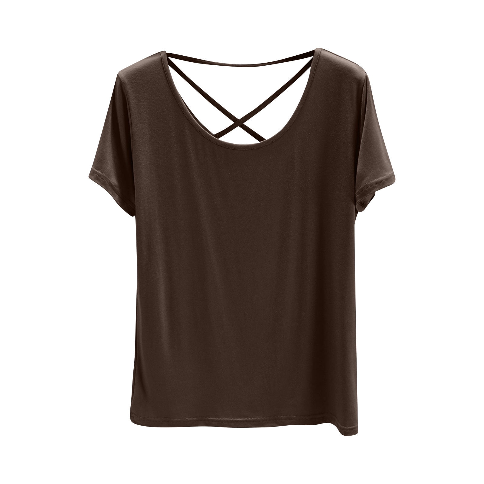 Click here for Vsssj Womens Tops Loose Fit Short Sleeve Round Nec... prices