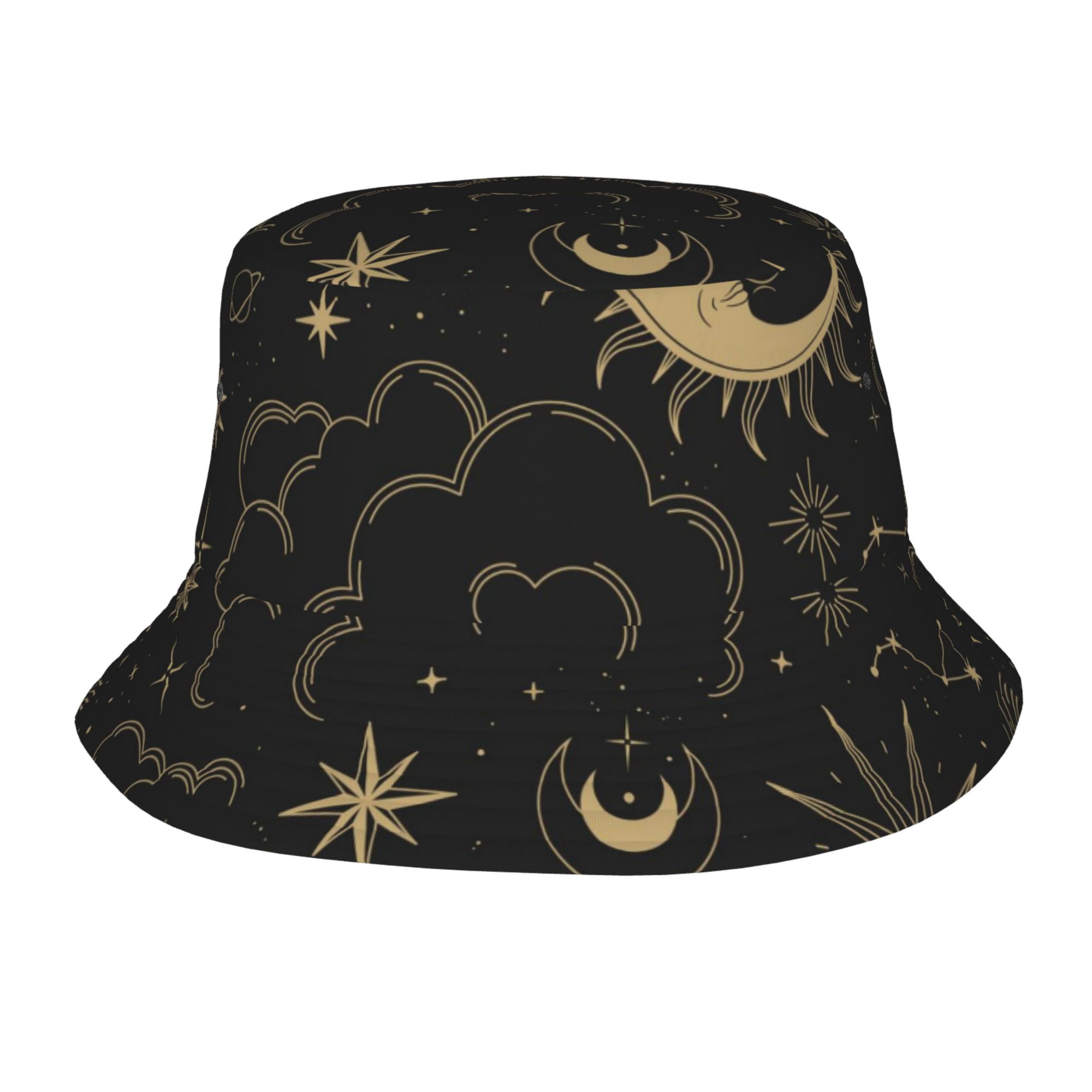 ZICANCN Stars Magic Space Galaxy Bucket Hat, Unisex Print Double-Side ...