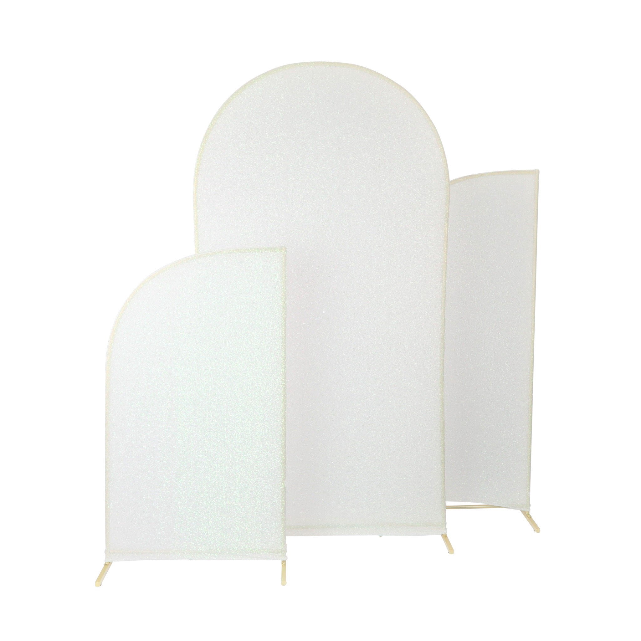 Shimmer Spandex Arch Covers 3Pc/Set for Chiara Frame Backdrop ...