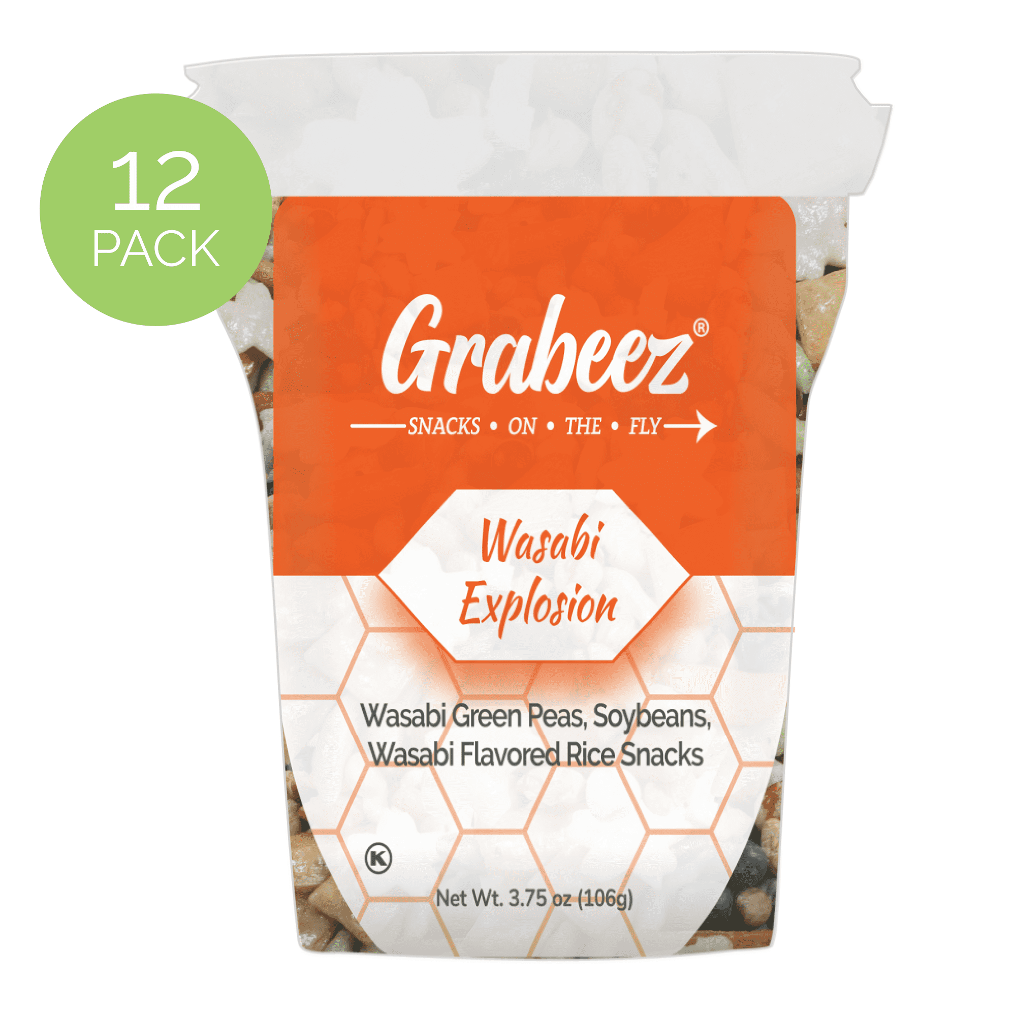 Wasabi Explosion Grabeez, 3.75oz, 12-count - Walmart.com