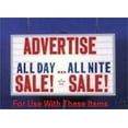 8" Black Replacement Letters For Message Board Signs shown in the Item ...
