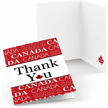 Canada Day - Canadian Party Thank You Cards (8 Count) | Walmart Canada