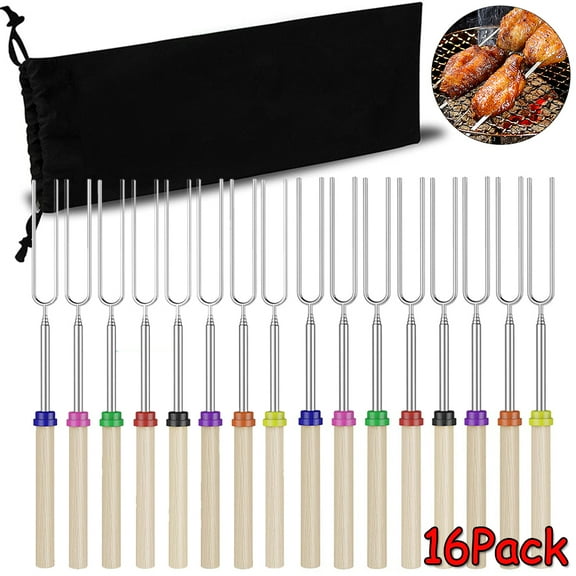 Heavy Duty Hot Dog Roasting Sticks