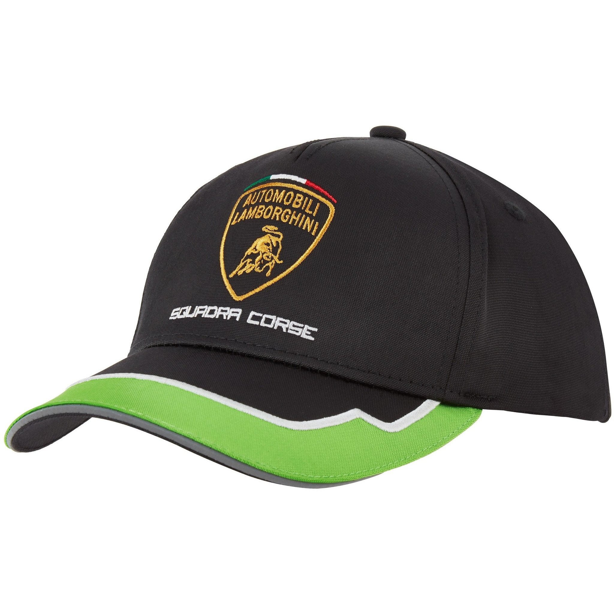 Automobili Lamborghini Squadra Corse Kids Hat Black - Walmart.com ...