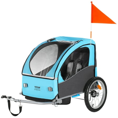 VEVOR Remorque de Vélo pour Tout-Petits, Enfants, Charge de 60 lbs ...