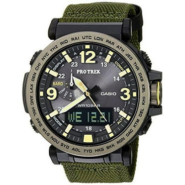 Casio Men's PRO TREK Atomic Solar Triple Sensor Watch - Walmart.com