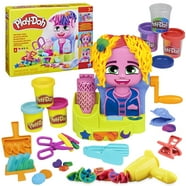 Play-Doh Fun Factory Deluxe Set with Press Feature and Over 30 Pieces ...