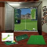 Cimarronsports 10x10x10 Masters Golf Net w Frame Kit, 5x5 TeeLine Golf ...