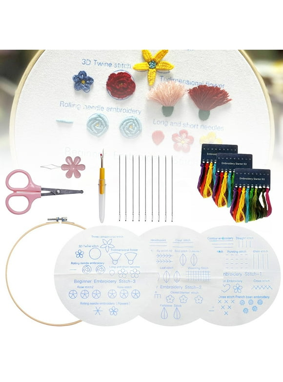 Embroidery Kits in Needlepoint & Embroidery - Walmart.com