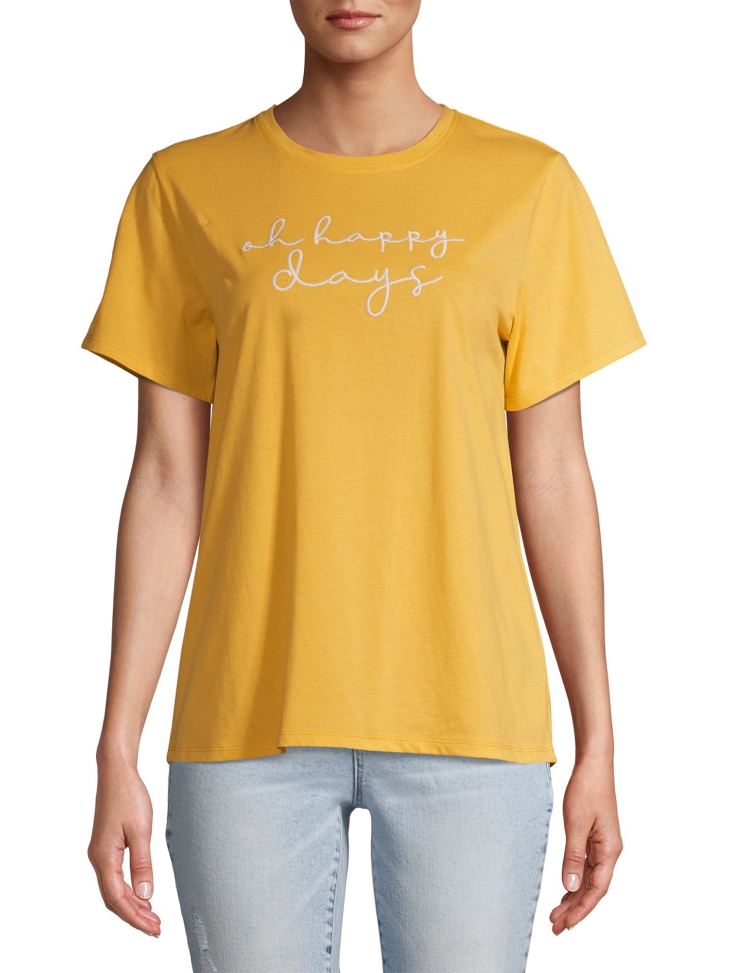 Time and Tru Women's Graphic T-Shirt - Walmart.com