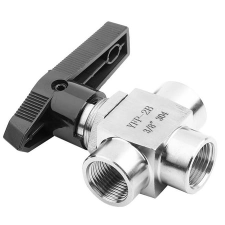 Water Saving Waterproof Presion Stainless Steel Valve, 3 Way Ball Valve ...