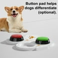 Zksm Repeatable Dog Communication Talking Button - Training Tool - Interactive Dog Communication ...