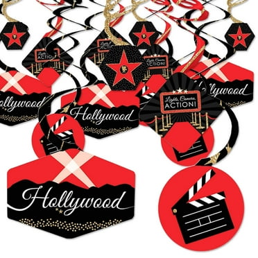 Big Dot of Happiness Red Carpet Hollywood - Movie Night Party Photo ...