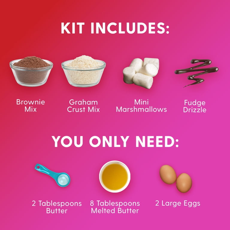 Duncan Hines Epic Kit, Smores Brownie Mix Kit,, 58% OFF