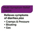Equate Anti-Diarrheal and Anti-Gas Caplets 2mg/125mg Multi-Symptom ...