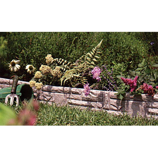 FDS10GY 22 x 0.5 x 7 in. Fieldstone Edging - Walmart.com - Walmart.com