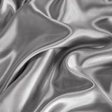 Seasonwood Microfiber Satin Grey Sheets Queen Size Luxury Silk 4-Piece ...