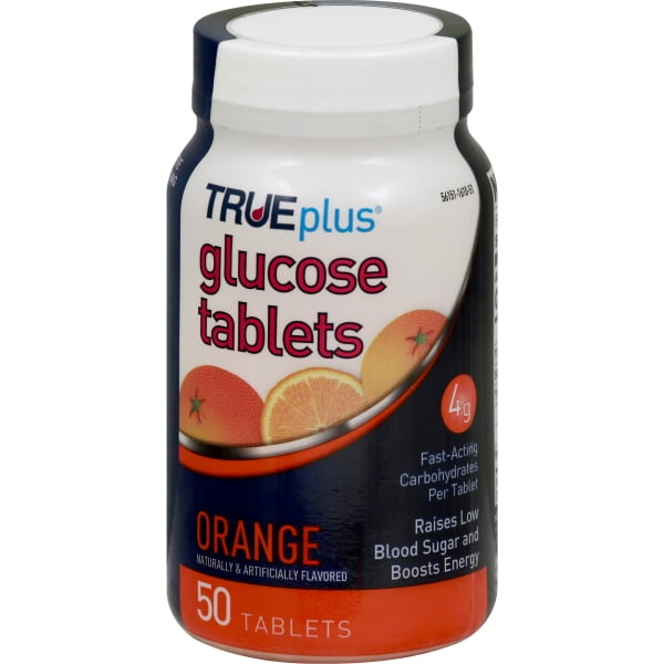 Trueplus Glucose Tablets Orange Flavor - 50 Count - Walmart.com Trueplus Glucose Tablets Orange Flavor - 50 Count - Walmart.com