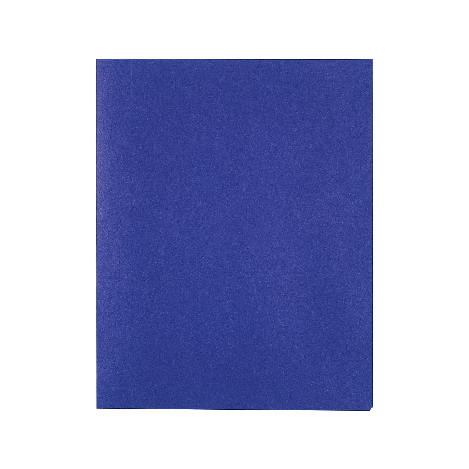 Staples School Grade 2 Pocket Folder with Fasteners Blue 25/Box 27542 ...