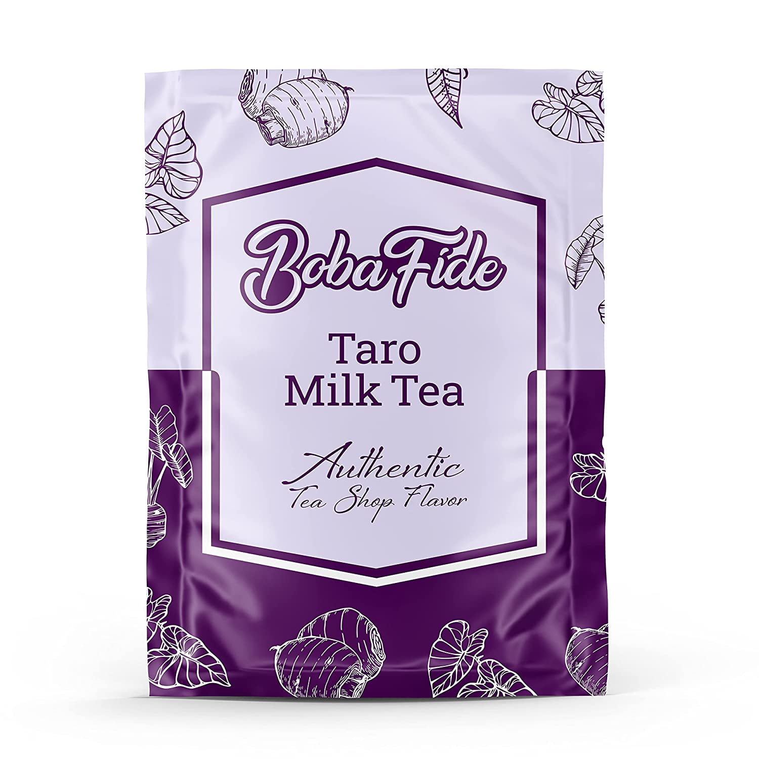 Boba Fide Taro Milk Tea Powder for Boba Tea, 20 Packs - Walmart.com