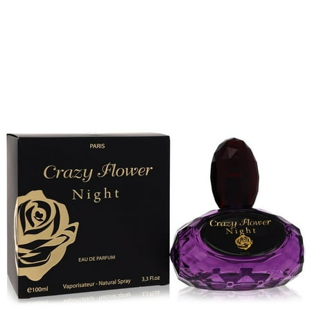 Crazy Flower Night by YZY Perfume Eau De Parfum Spray 3.4 oz Pack of 4 ...
