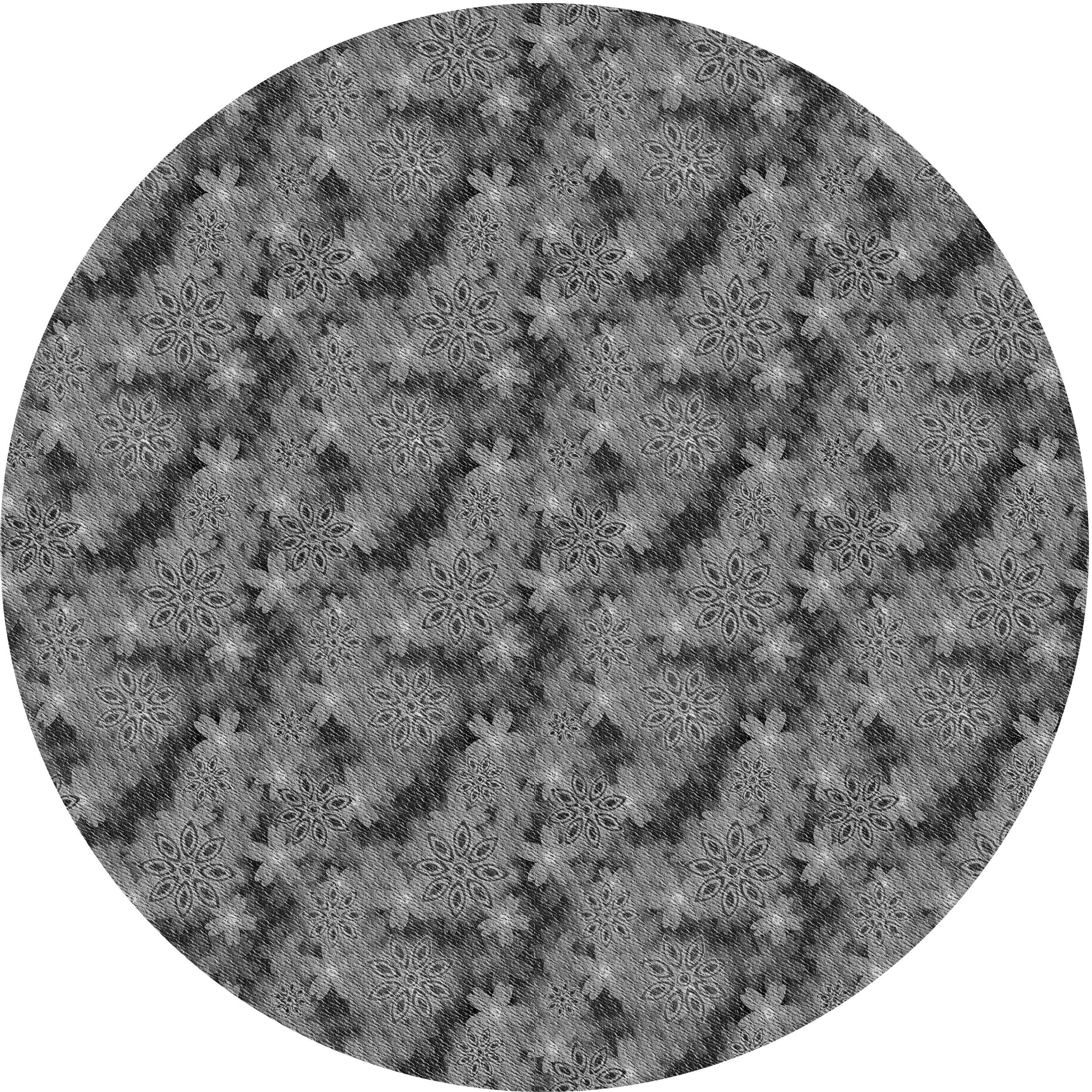 Ahgly Company Machine Washable Indoor Square Transitional Gray Wolf ...