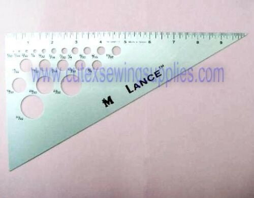 10" ALUMINUM TRIANGLE RULER 30-60-90 DEGREES 20 HOLES - Walmart.com