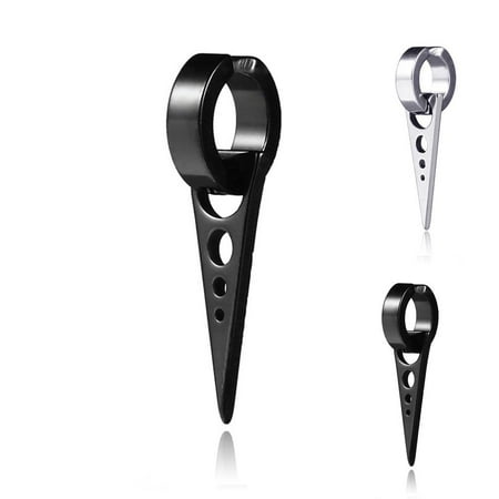yingyy 1 Pair Men Geometric Titanium Steel Prevent Allergy Ear Titanium ...