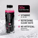 Essentia Hydroboost Enhanced Bottled Water, Raspberry Pomegranate, 450 ...