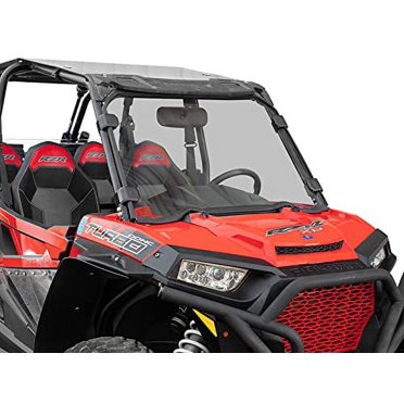 SuperATV HD Rear UTV Windshield for 2008|2014 Polaris RZR 800 (See ...