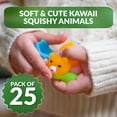 25pcs Colorful Design Mochi Squishies Mini Multipurpose Squeeze Fidgets ...