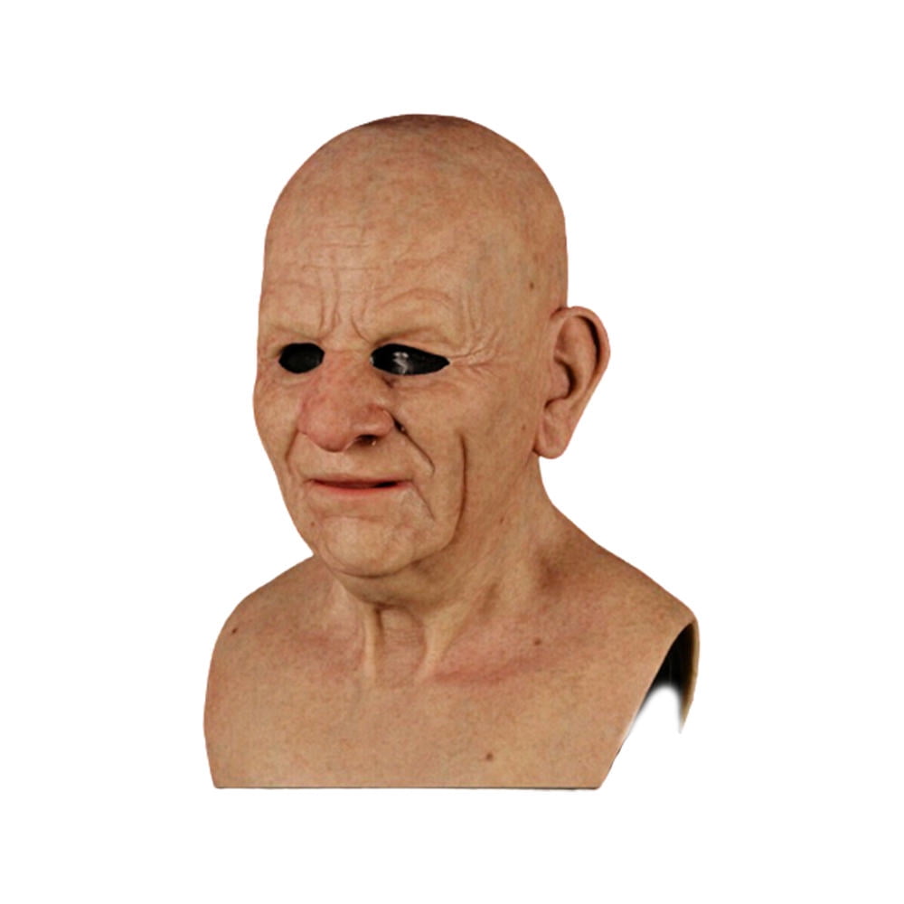 Buy Latex Old Man Mask Male Disguise Realistic Masks Cosplay Costume