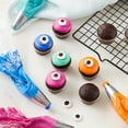 Wilton Red Vein Candy Eyeballs, Edible Candies for Icing Decorating, 1 ...