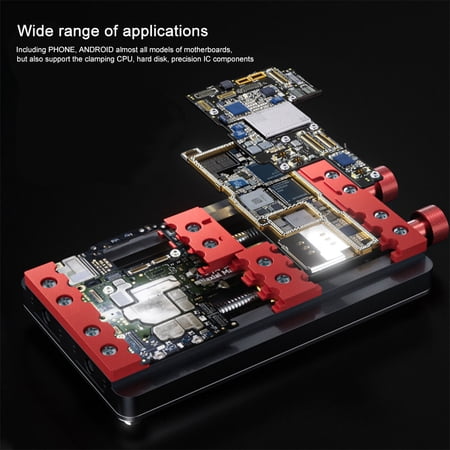 Clairlio Universal Motherboard Fixture Adjustable Double Shaft Clamps ...