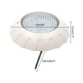 Miumaeov 12V 38W Pool Light Underwater Color-Change LED Lights RGB IP68 with Remote - Walmart.com